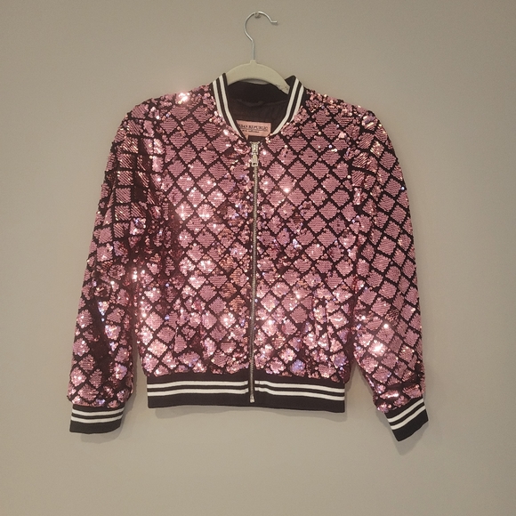 Urban Republic | Jackets & Coats | Urban Republic Sequin Bummer Jacket ...